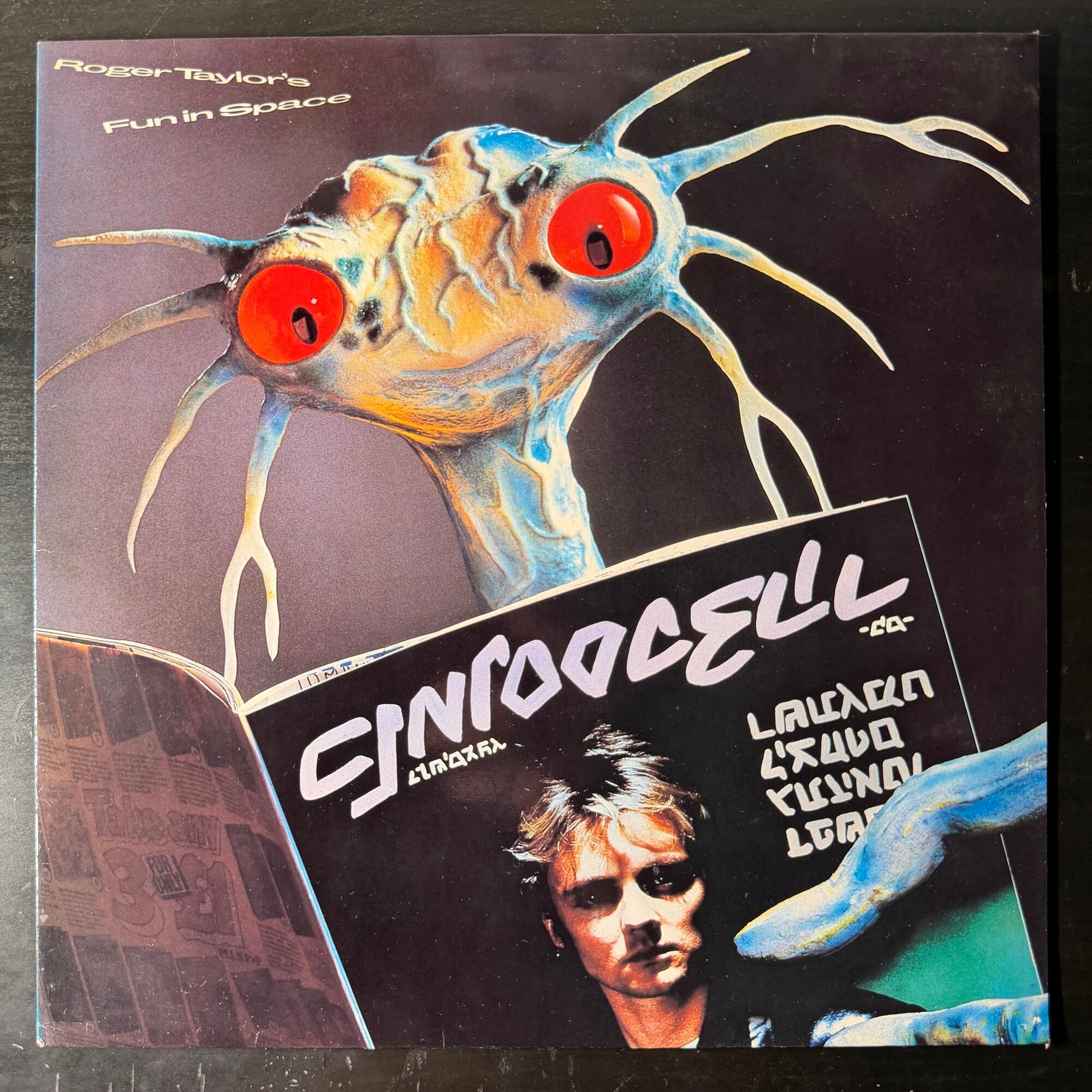 Виниловая пластинка Roger Taylor Roger Taylor's Fun In Space (Голландия 1981г.)