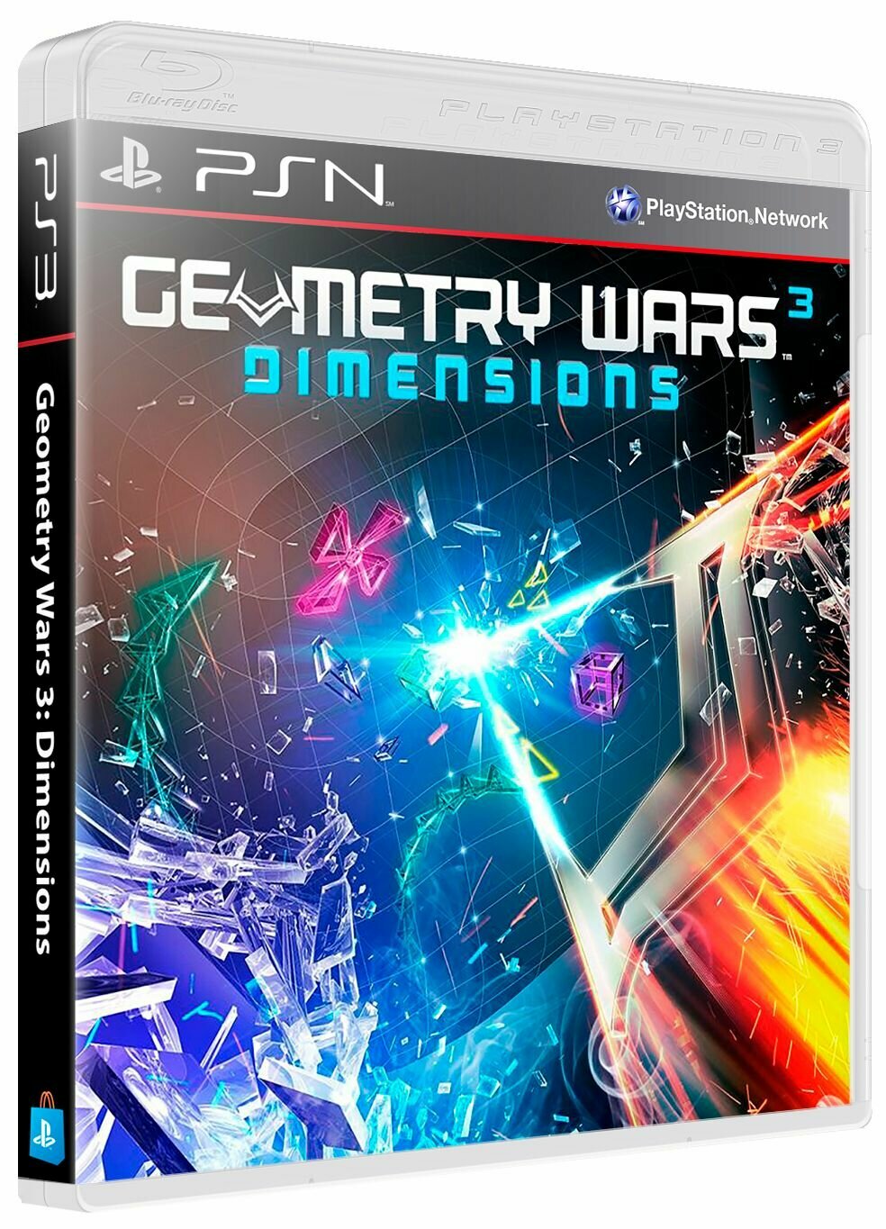 Игра Geometry Wars 3: Dimensions. Издание на диске. Английская версия на ps4/ps5.