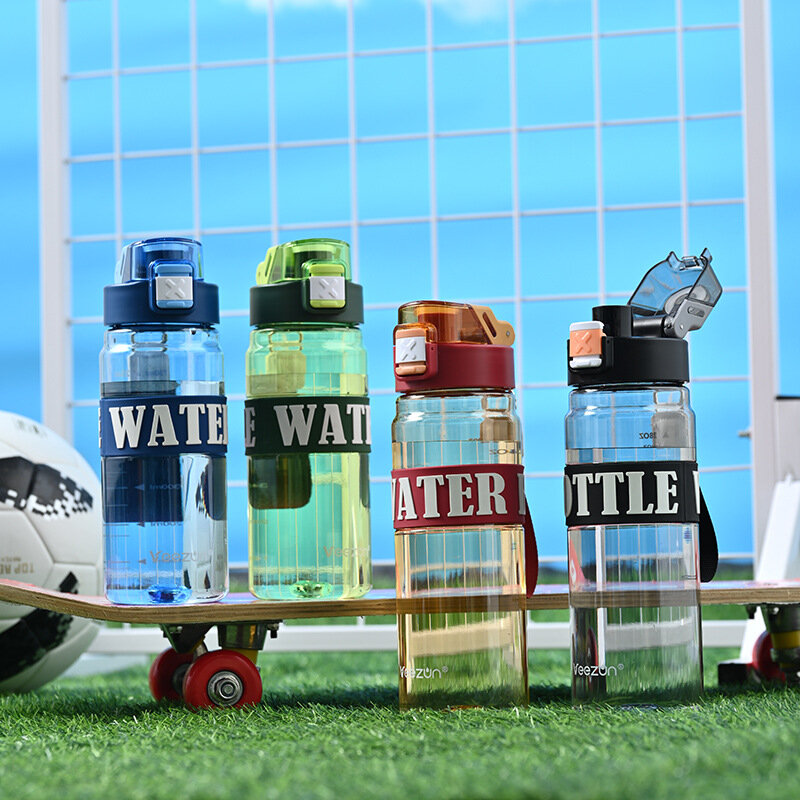 750Ml фитнес-спорт пластиковая чашка для воды для мужчин и женщин