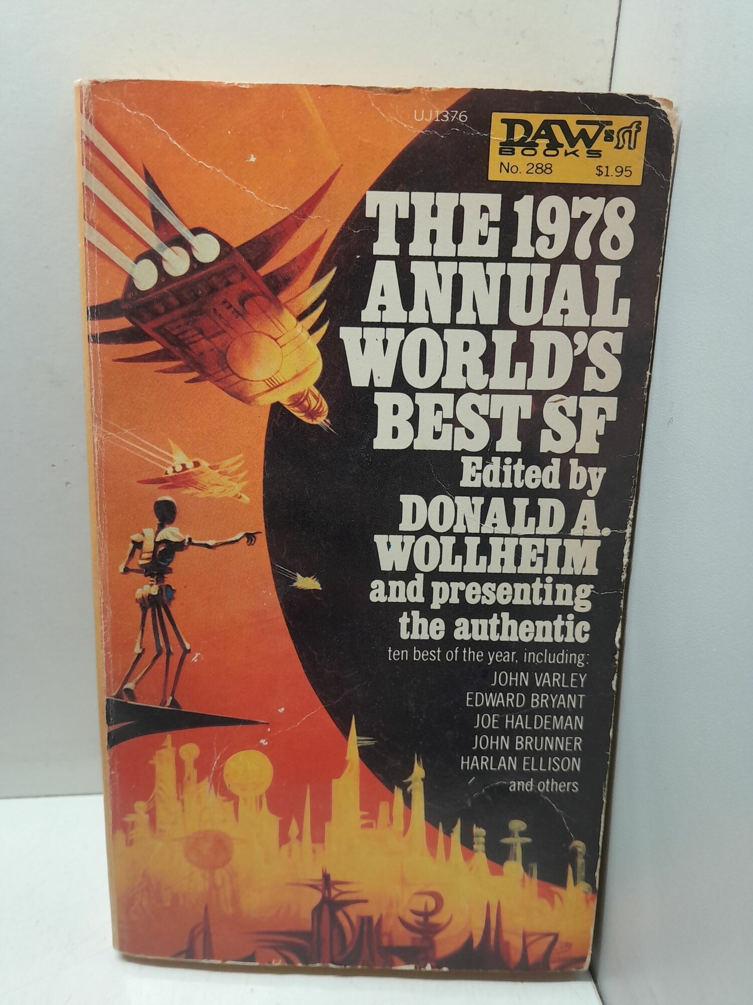 Ежегодный сборник лучшей научной фантстики мира 1978 года. Дональд А. Воллхайм и Артур В. Сах / THE 1978 ANNUAL WORLD'S BEST SF
