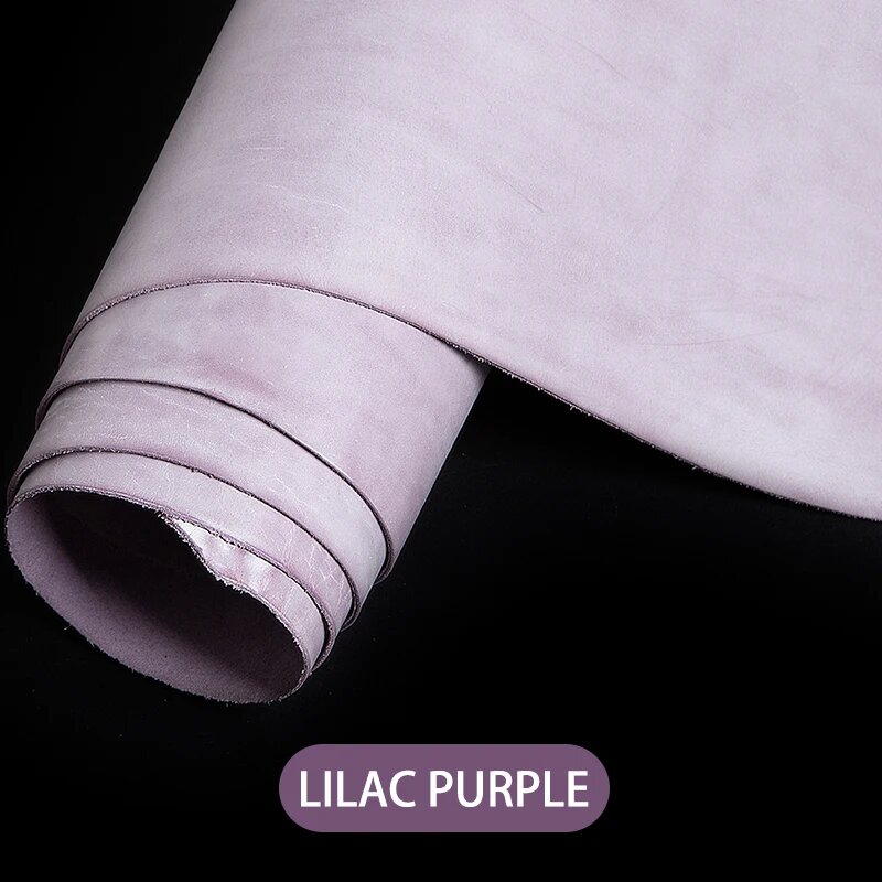 WUTA Натуральная кожа для сумки Сиреневый, 30x30cm (1.5mm), Lilac Purple