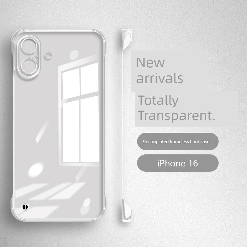 Fred iPhone 16 полная защита с точными вырезами для объектива и закаленным стеклом
