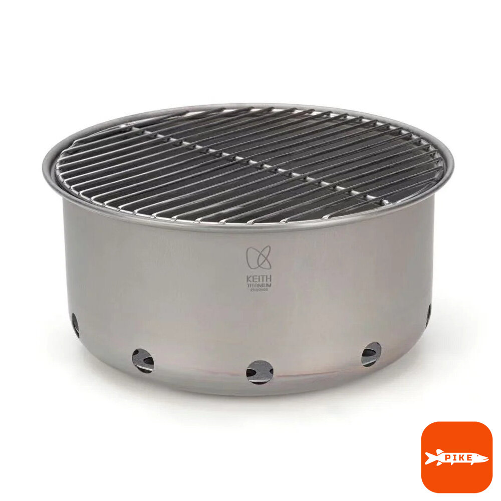 Портативный гриль титановый Keith Titanium Ti2205