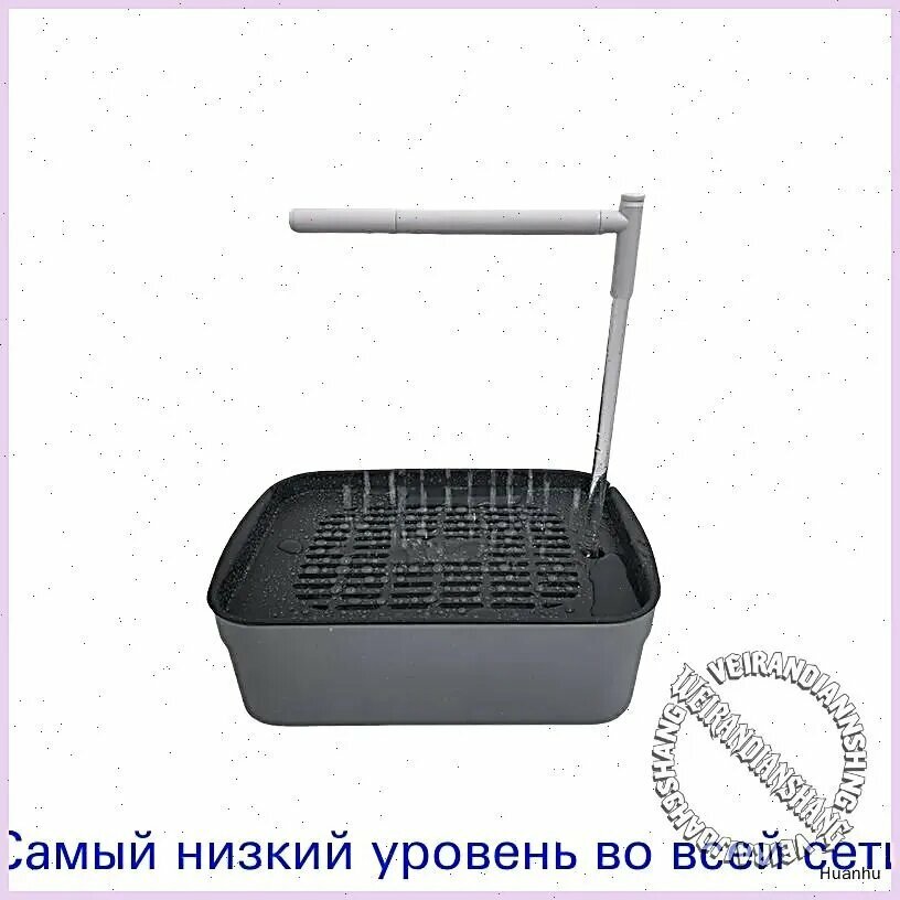 Душ для попугая-Специальное приспособление для купания домашних попугаев и птиц, Бесшумный, Регулируемая скорость потока-маленький