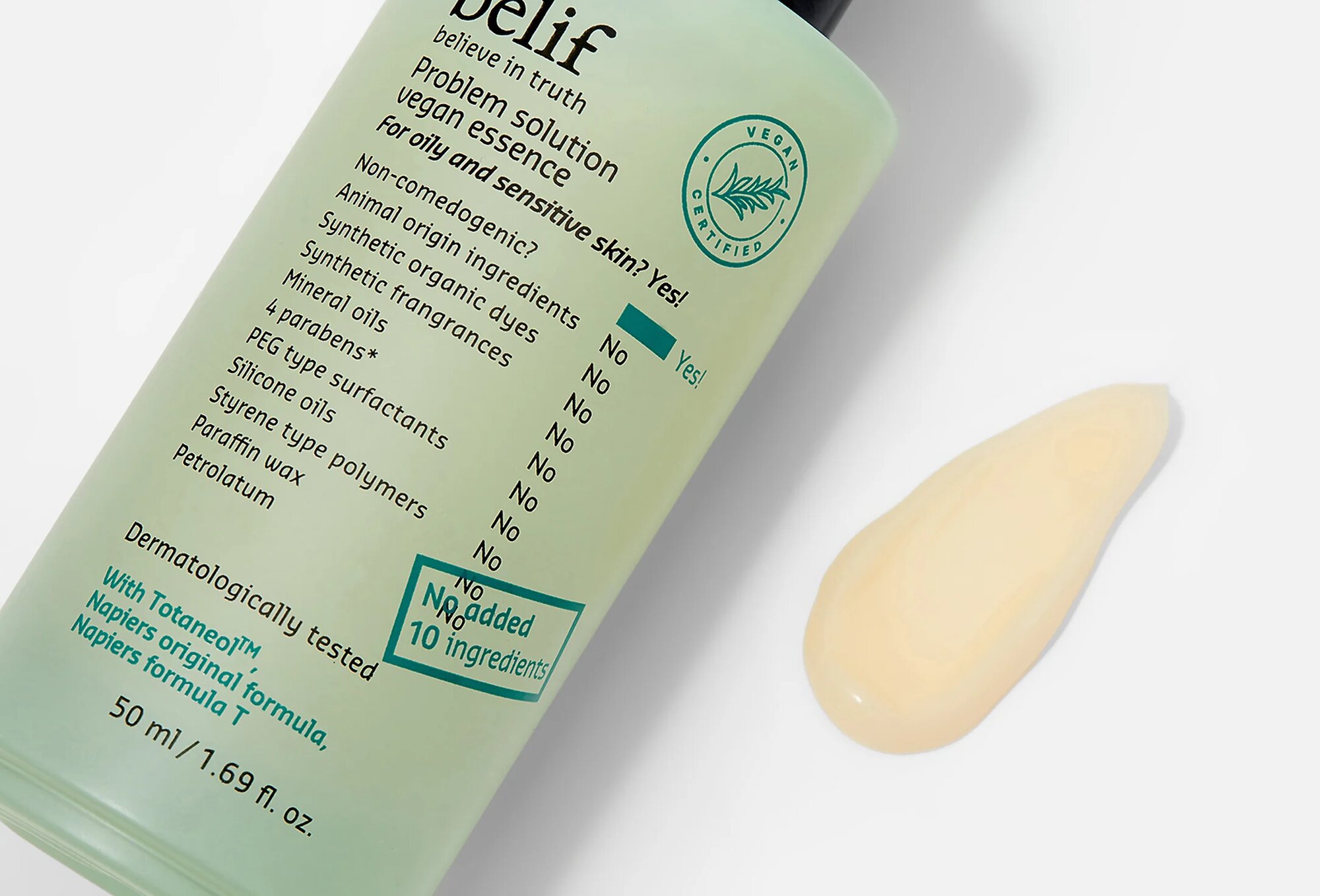 Балансирующая эссенция для лица BELIF Problem solution vegan 50 мл