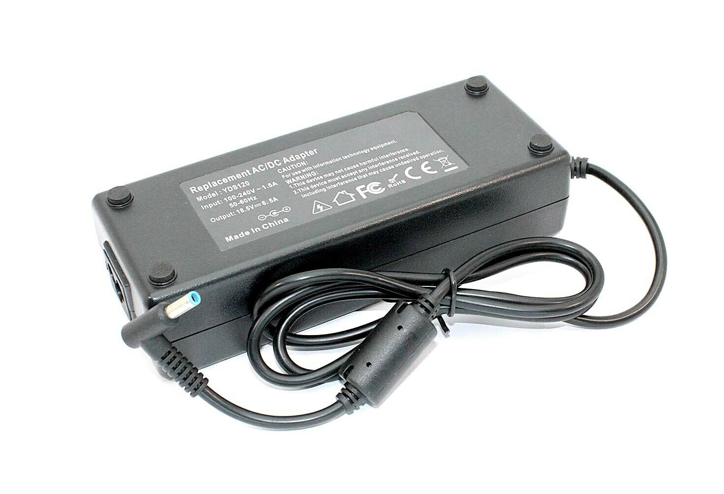 Блок питания (сетевой адаптер) для ноутбуков HP 18.5V 6.5A 120W 4.5x3.0 OEM