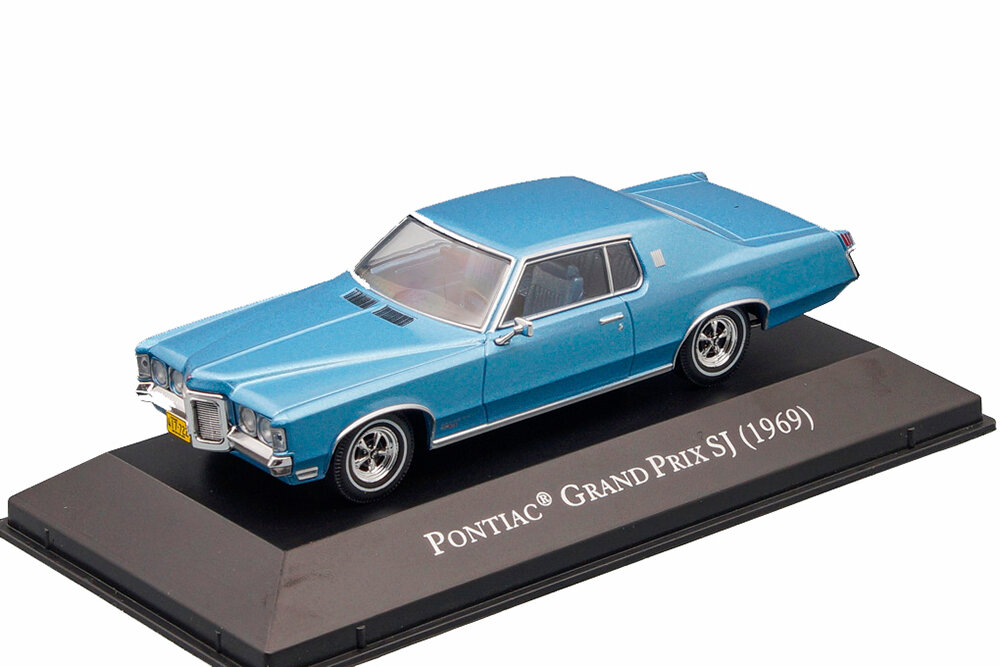 Модель коллекционная ALTAYA Pontiac grand prix sj 1969 (american cars #70) / понтиак гранд при