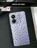 Силиконовый чехол на Poco M7 Pro / Поко М7 Про с принтом Черные капли