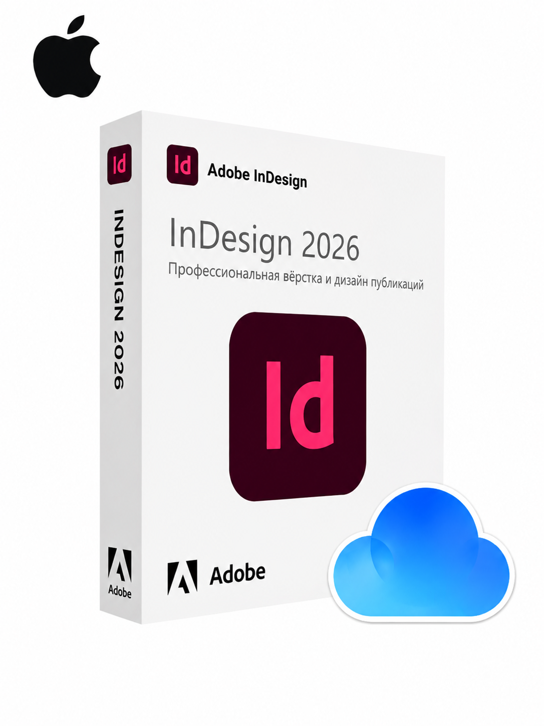 Adobe InDesign 2026 для macOS Apple (бессрочная версия, моментальная доставка)