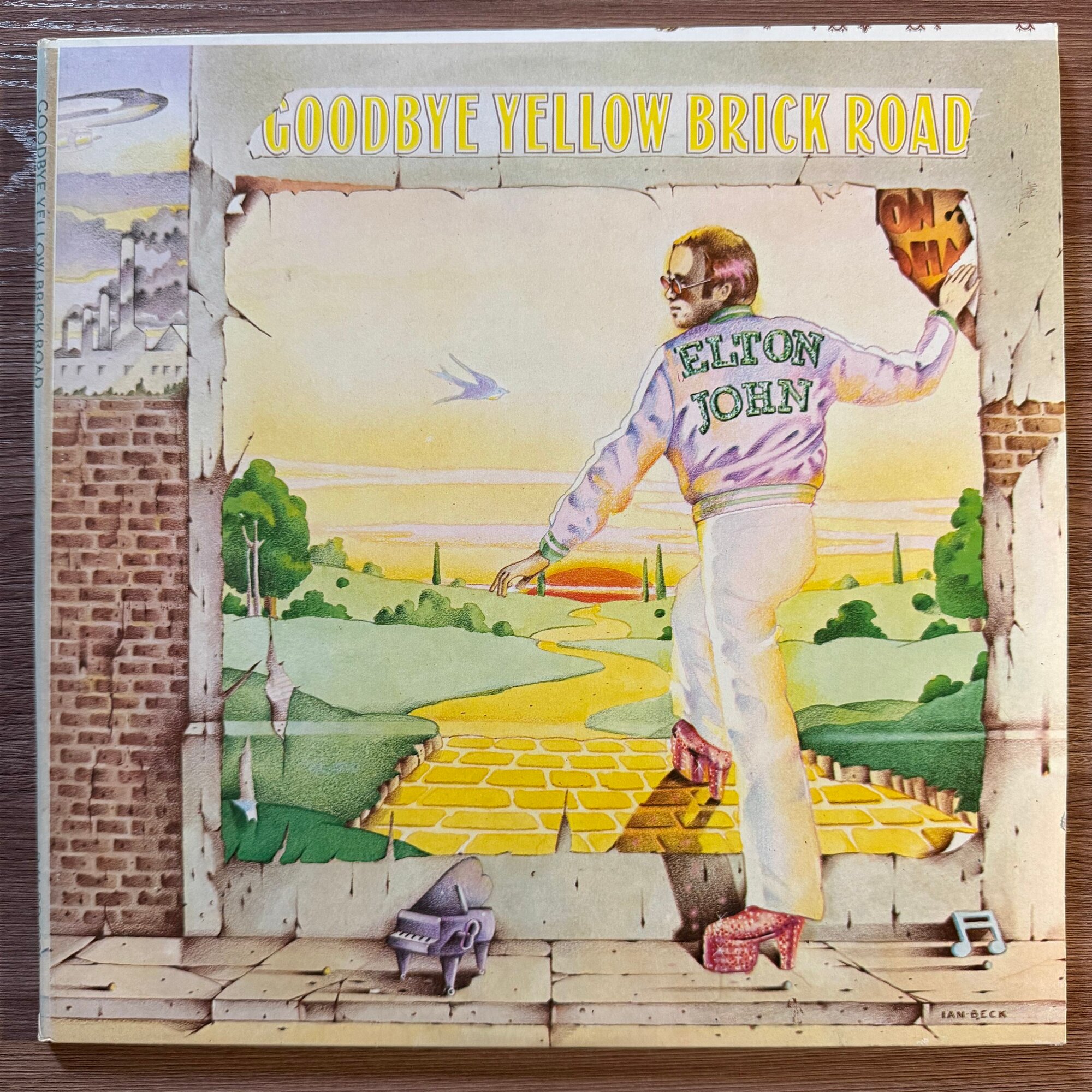 Виниловая пластинка Elton John - Goodbye Yellow Brick Road 2LP (Скандинавия 1973г.)