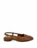 Лоферы POMME D´OR Slingback loafer-inspired pumps, размер 41, коричневый