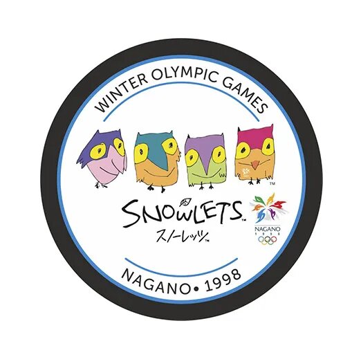 Rubena Шайба ОИ 1998 NAGANO Маскоты 1-ст.