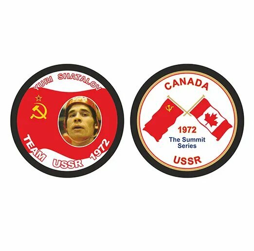 Без бренда Шайба Team Canada-USSR 1972 Шаталов
