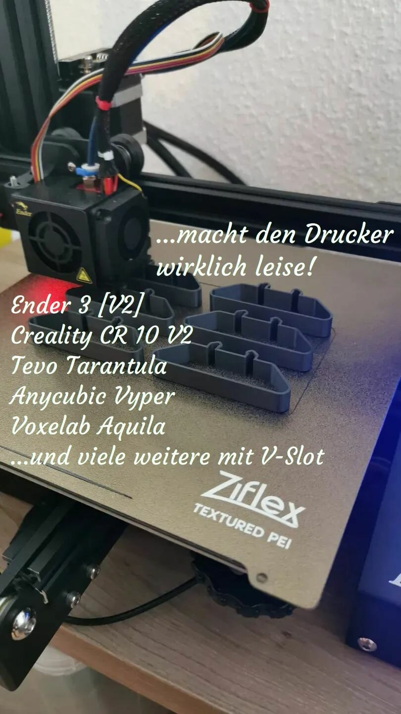 Антивибрационные ножки для 3D принтера Ender 3