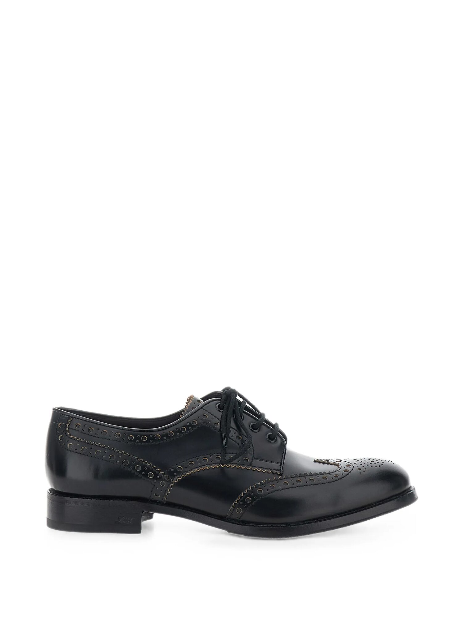 Туфли Leather lace-up Derby shoes 