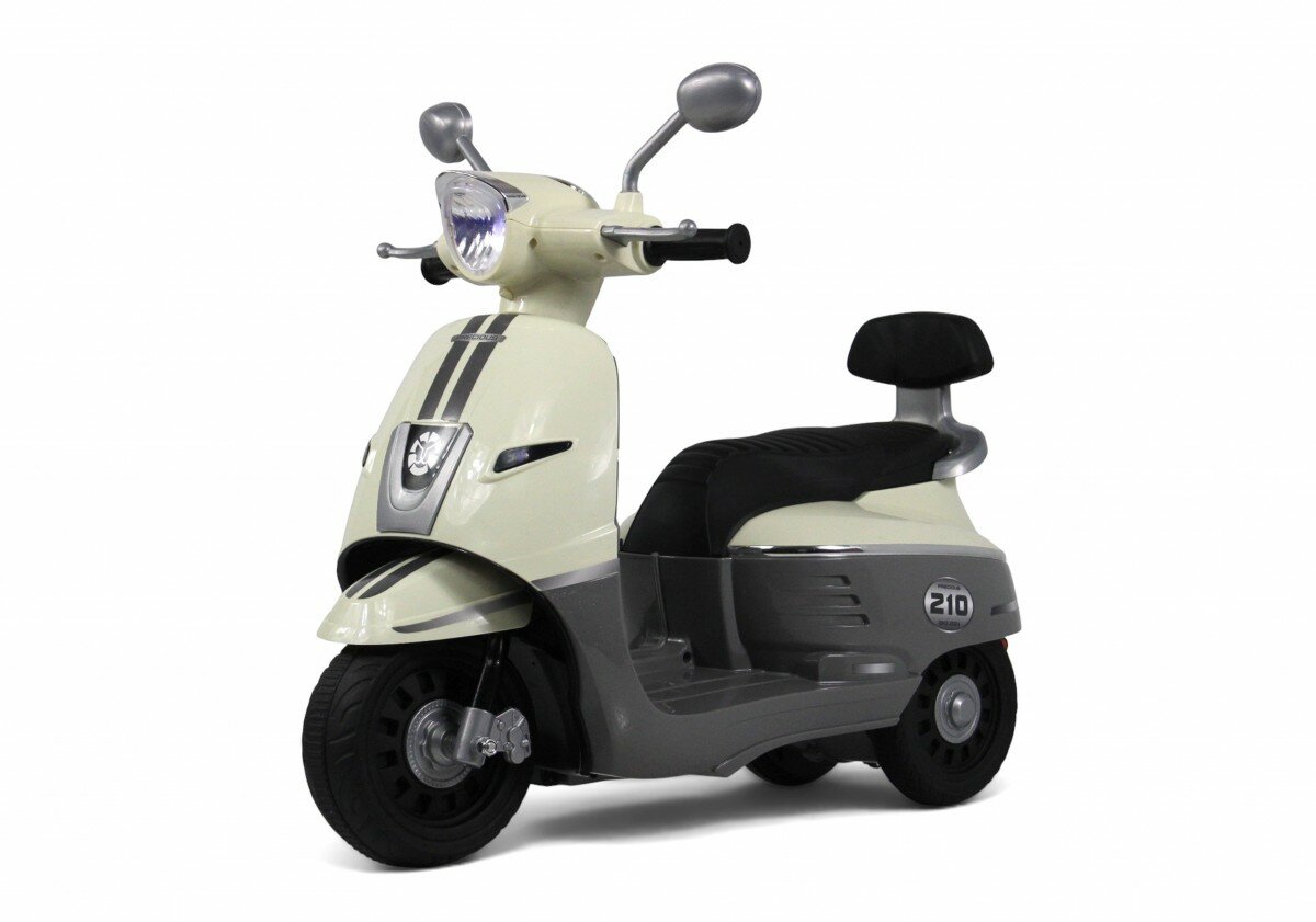 Детский электромотоцикл Z222ZZ-M серый