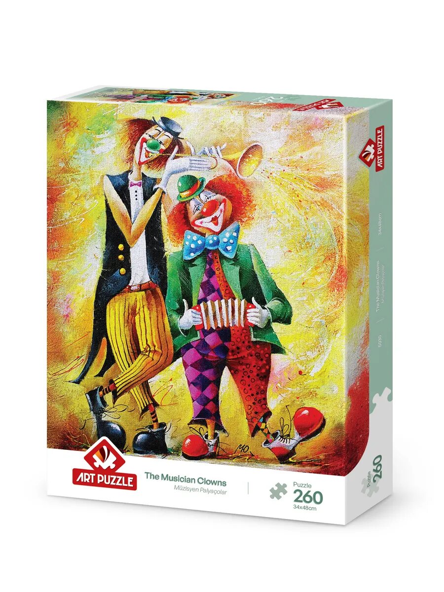ART PUZZLE Клоун-музыкант 260 дет.