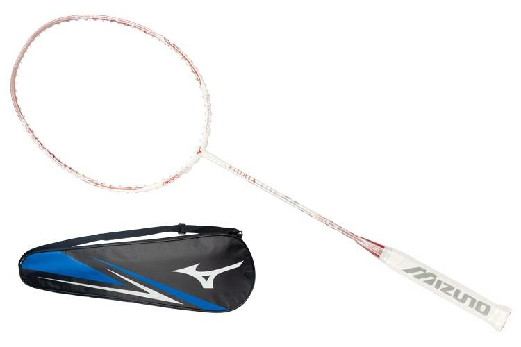 Ракетка для бадминтона унисекс Mizuno FIORIA LITE Full Carbon Offensive Type Heavy Head, Stiff Shaft Advanced Level