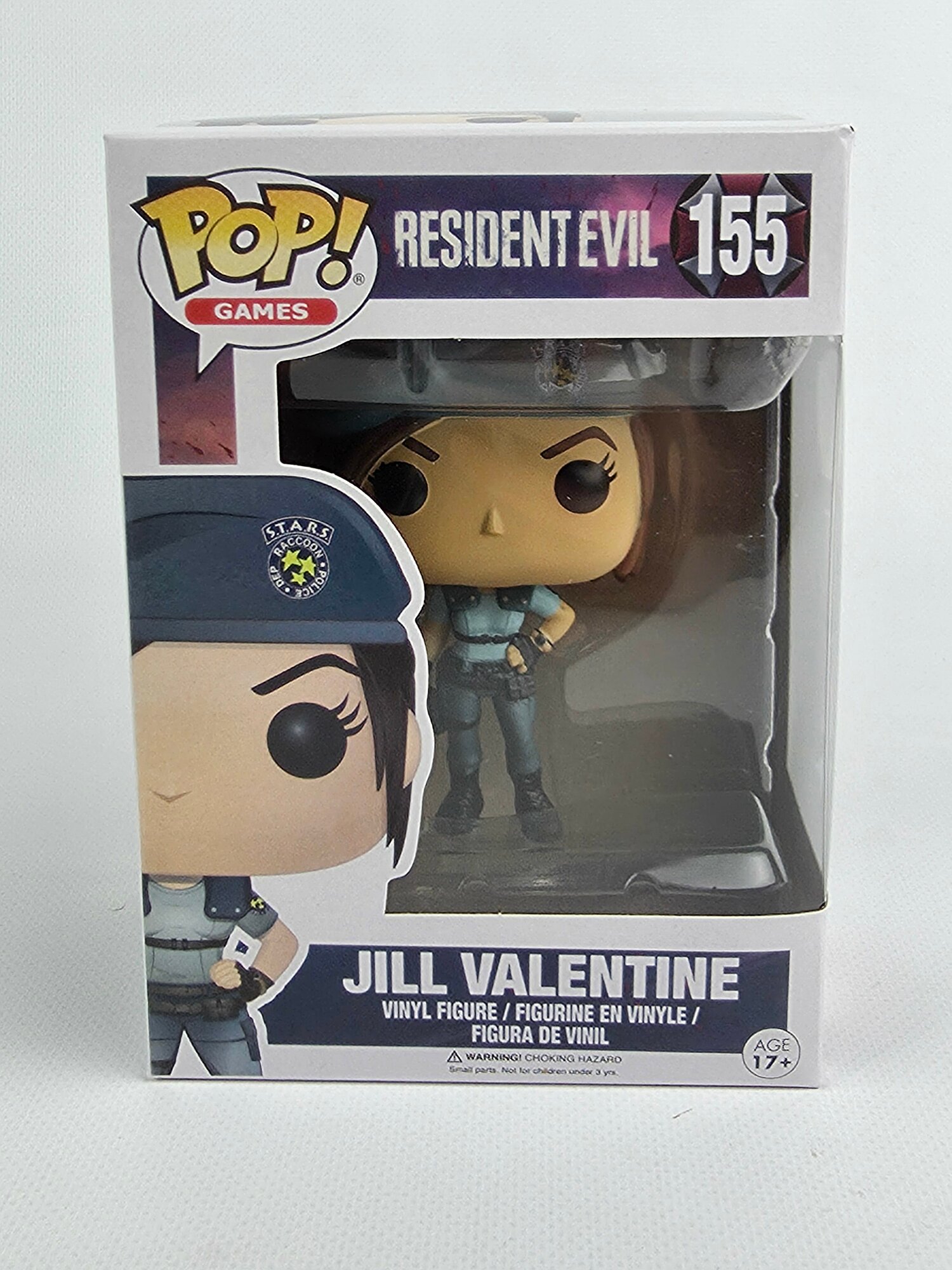 Фигурка Funko Pop Фанко поп Джилл Валентайн Jill Valentine из игры Обитель Зла Resident Evil 155