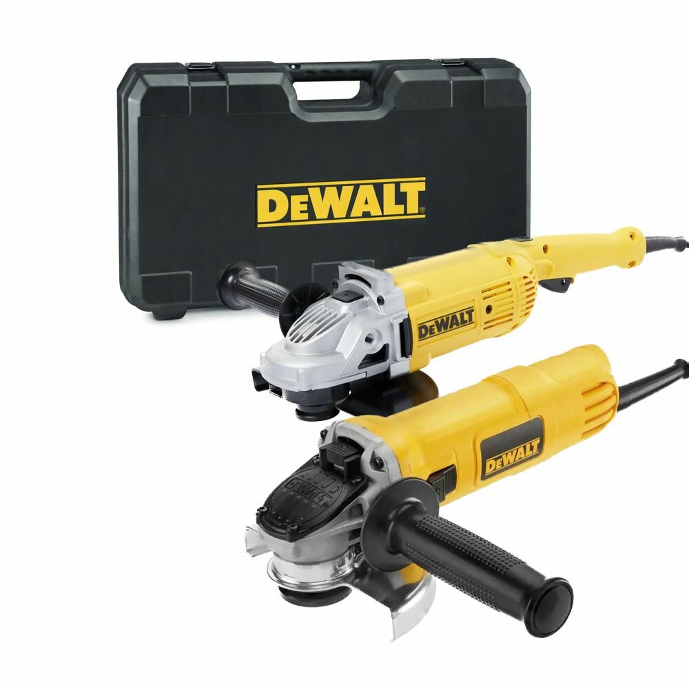 Набор угловых шлифмашин DeWALT DWE492TWIN2