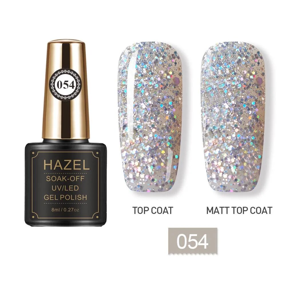 8 мл УФ-гель-лак для ногтей Гибридный полуперманентный лак с Primer Top Coat и базовым покрытием для стойкого маникюра