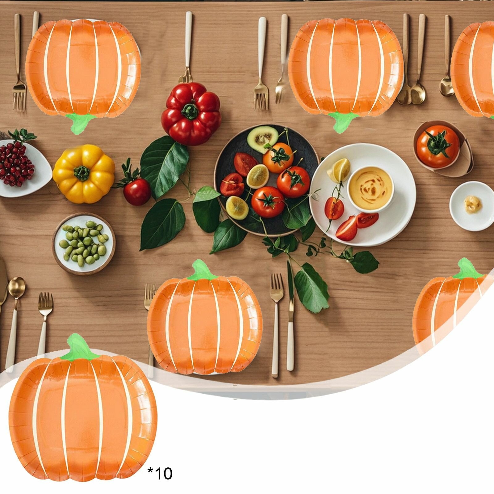 Праздник урожая 7 - дюймовая тарелка 10pc