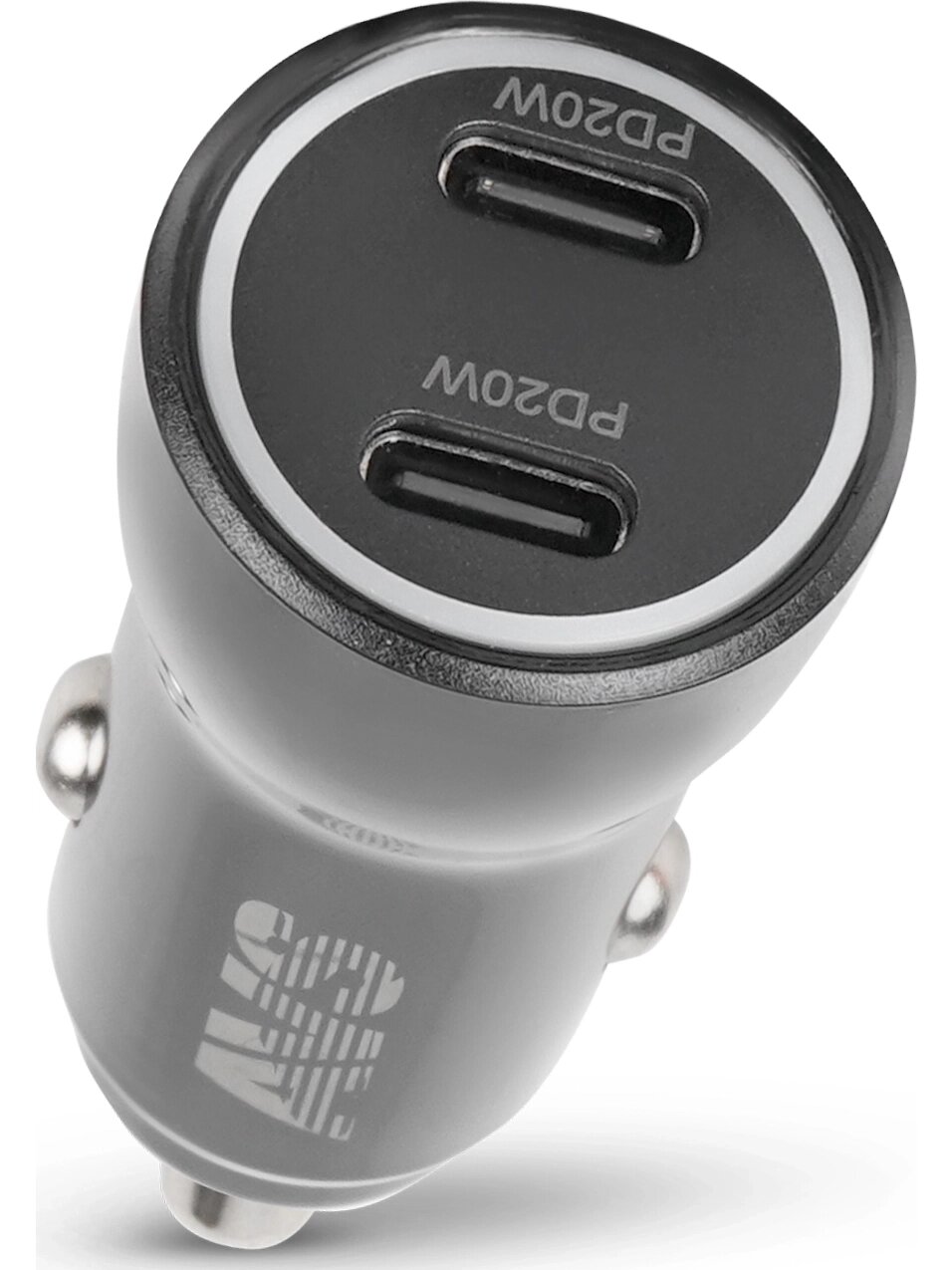 USB автомобильное зарядное устройство AVS 2 порта UC-740 (PD Type C 40W)