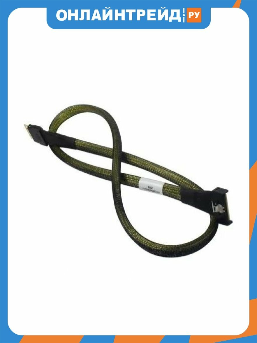 Кабель Jpc P7328DN00800-1 Cable MCIO x8 74P (прямой Straight Type) -TO- Slimline SAS x8 74P