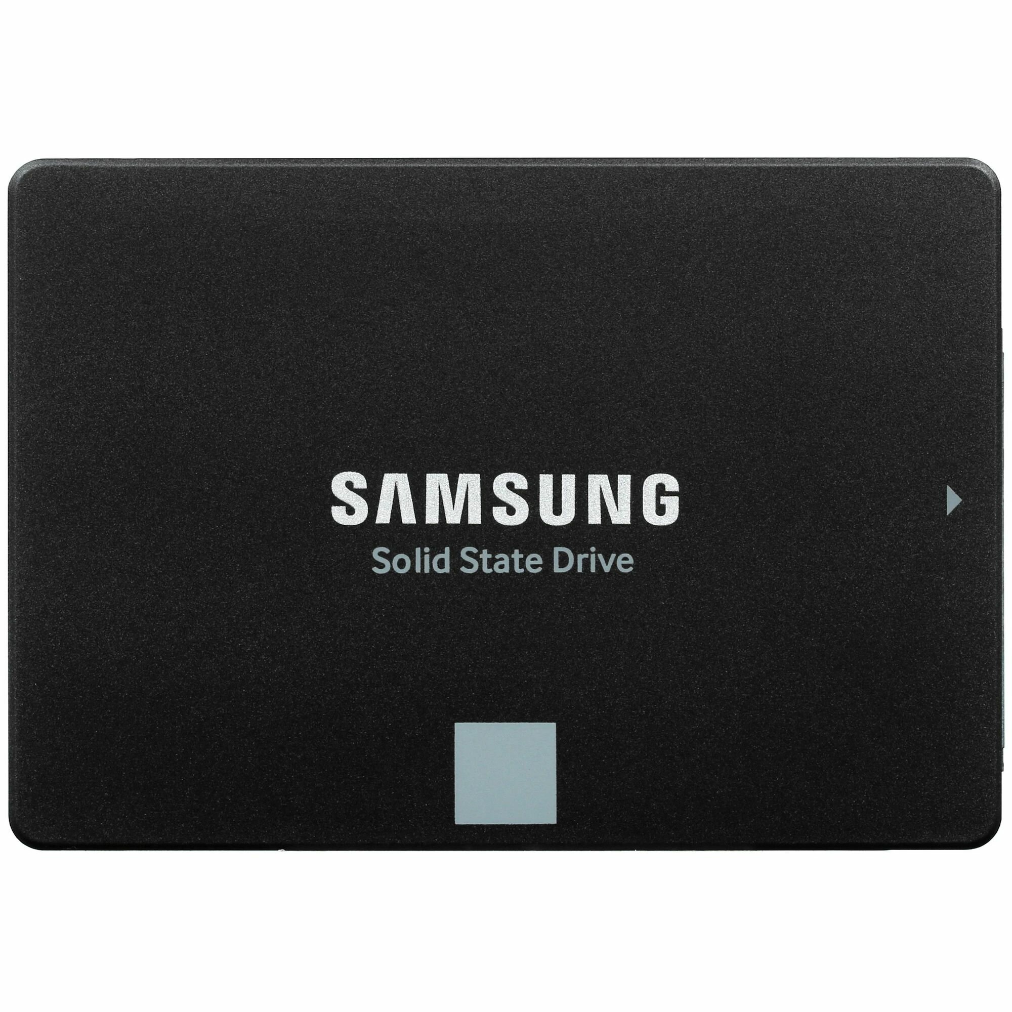 4000 ГБ SSD 2.5" накопитель Samsung 870 EVO (MZ-77E4T0BW) - SATA, чтение - 560 Мбайт/с, запись - 530 Мбайт/с