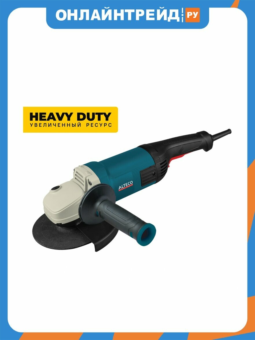 Углошлифовальная машина (болгарка) Alteco HEAVY DUTY AGH 2400-230 S