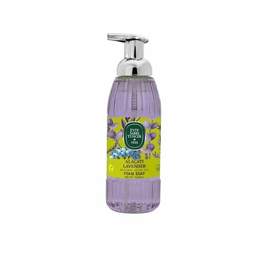 EYUP SABRI TUNCER Пенящееся мыло с маслом оливкового дерева Alacati Lavander Foam Soap, 500 мл