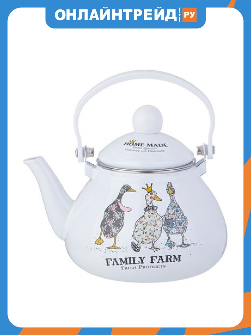 Чайник Agness "family farm", 1,3 л. (934-625)