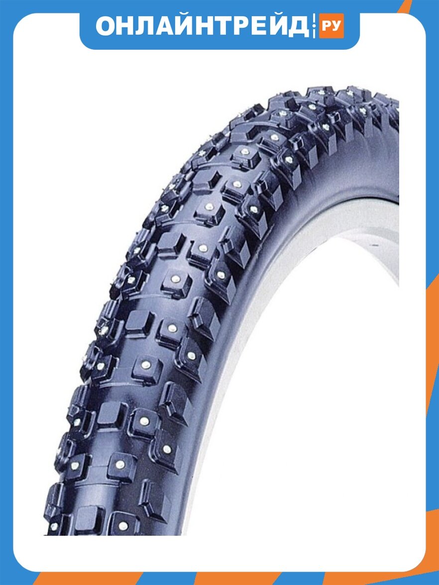 Покрышка Kenda 26"х2.10 5-528111 (54-559) K1013 KLONDIKE WIDE 252шипа/4ряда 1153г 30TPI