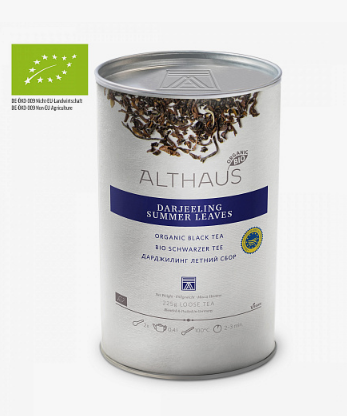 Althaus Darjeeling Summer Leaves (Летний Сбор) черный чай 225г банка