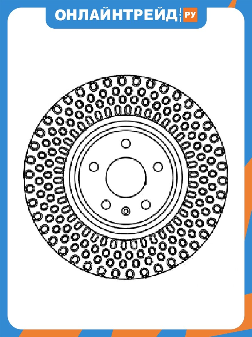 Диск тормозной Bosch 0986479C90