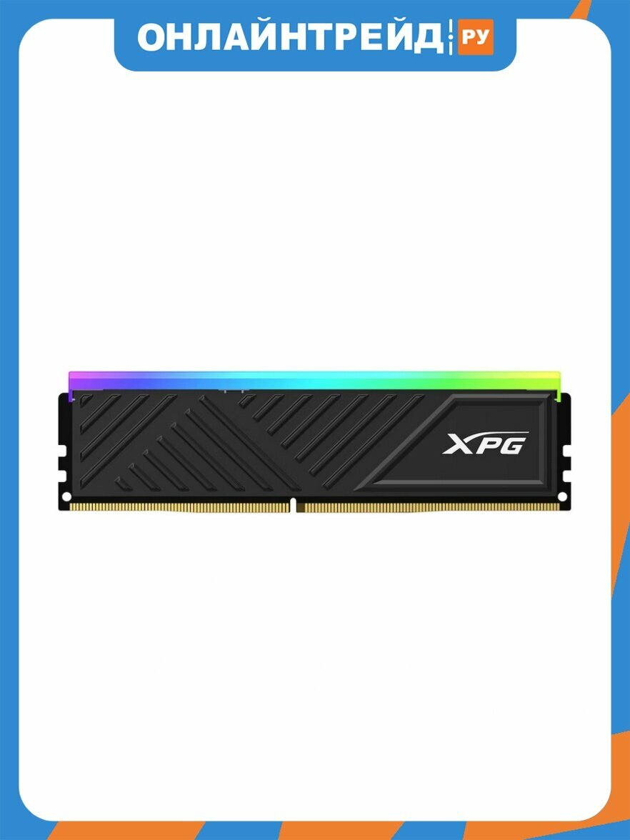 Оперативная память Adata DDR4 16Gb 3200MHz pc-25600 XPG Gammix D35G RGB CL16 1.35V (AX4U320016G16A-SBKD35G)