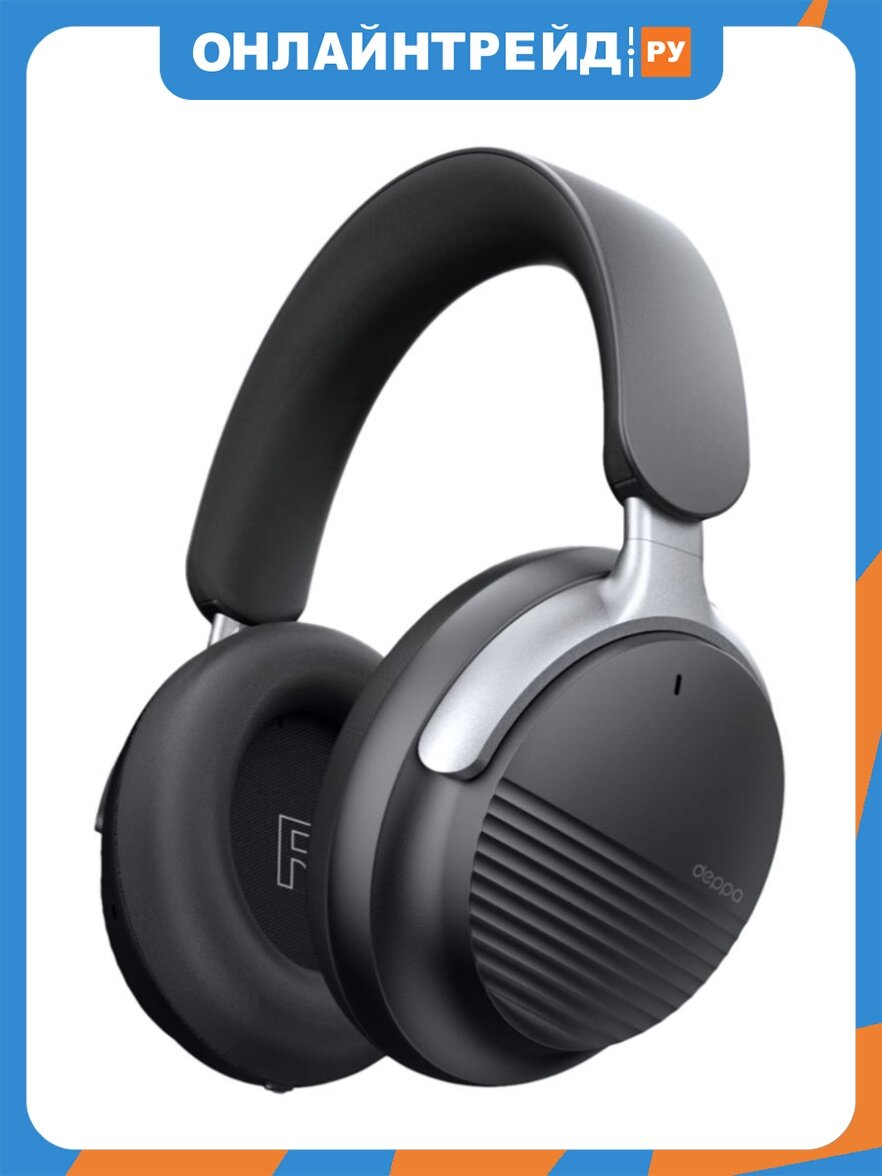 Беспроводные наушники Deppa Stereo Vibe, черный(44309)