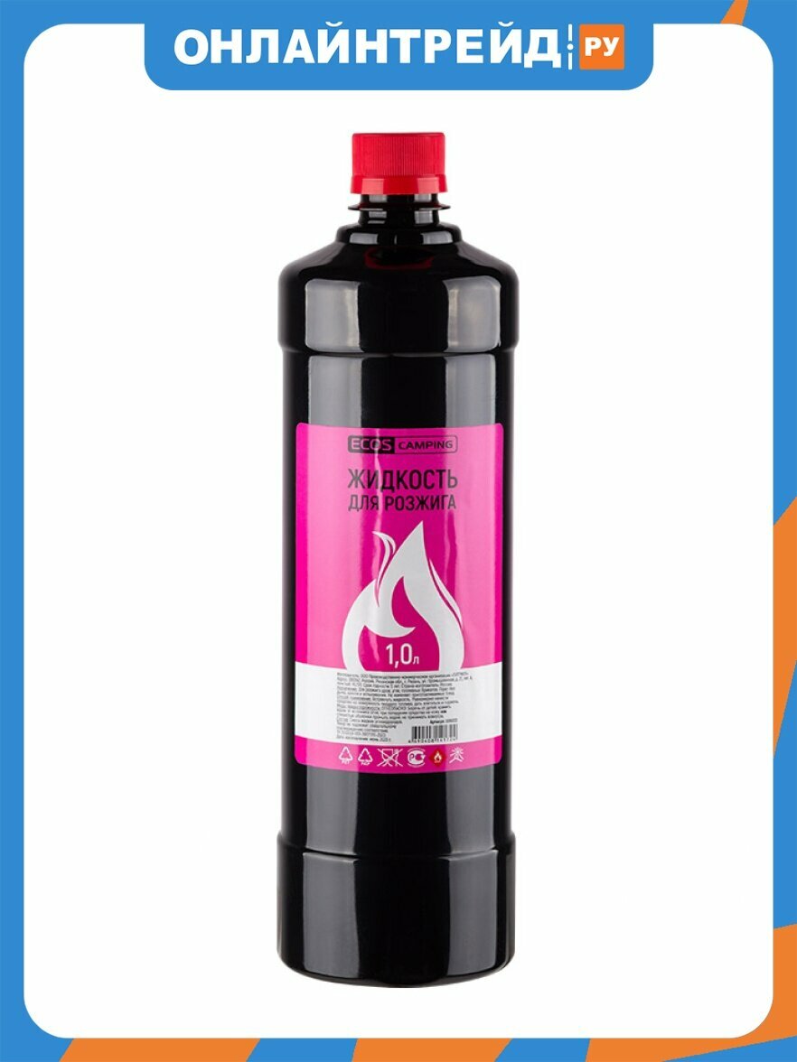 Жидкость для розжига Ecos 1,0л