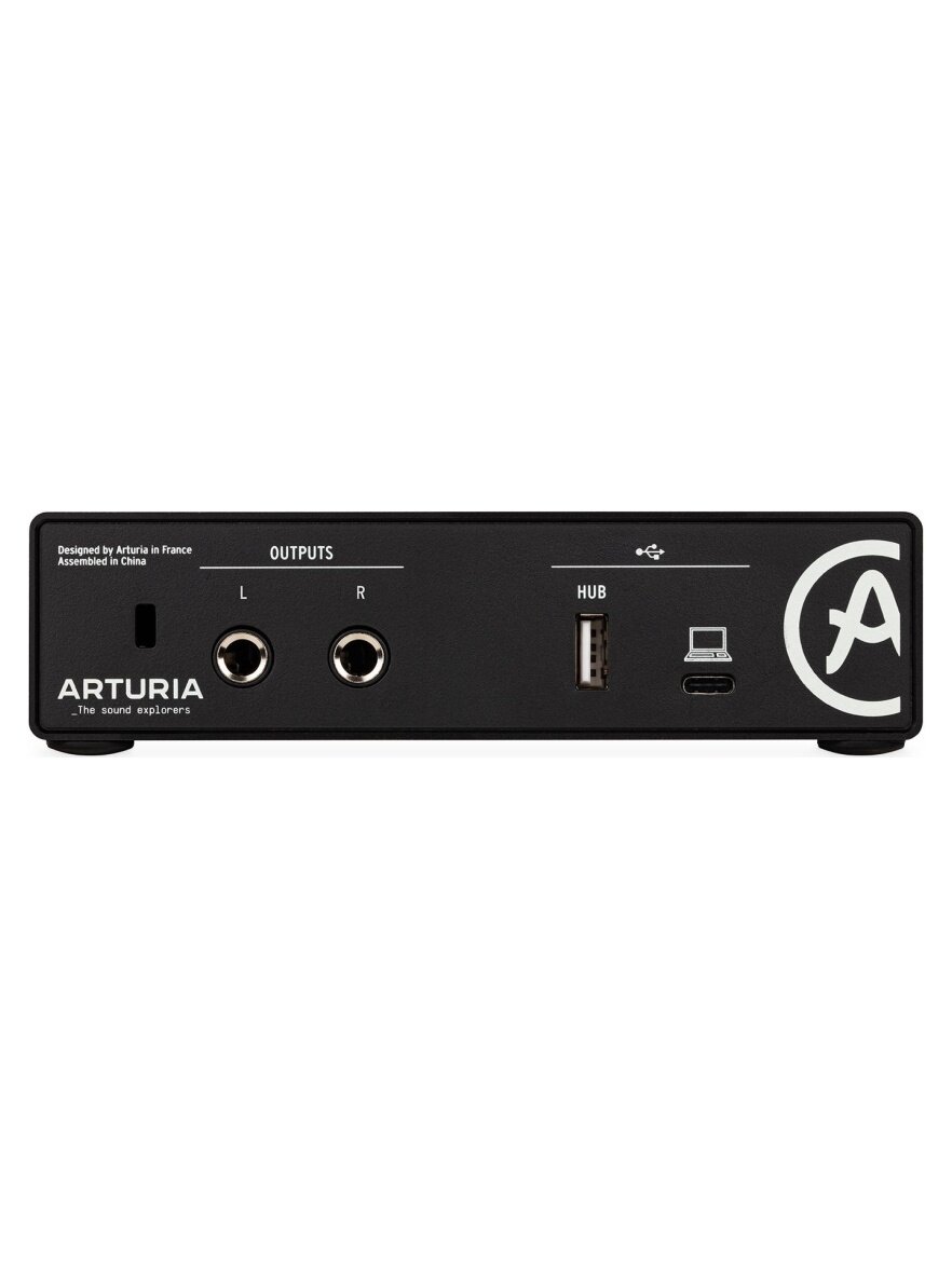 Аудиоинтерфейс Arturia MiniFuse 1 Black — фото 1