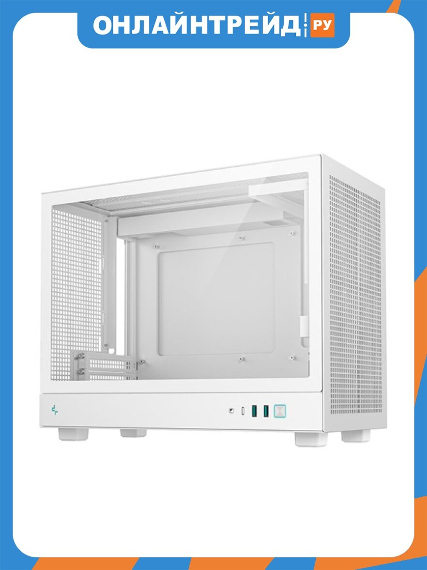 Корпус Deepcool CH160 PLUS WH, белый