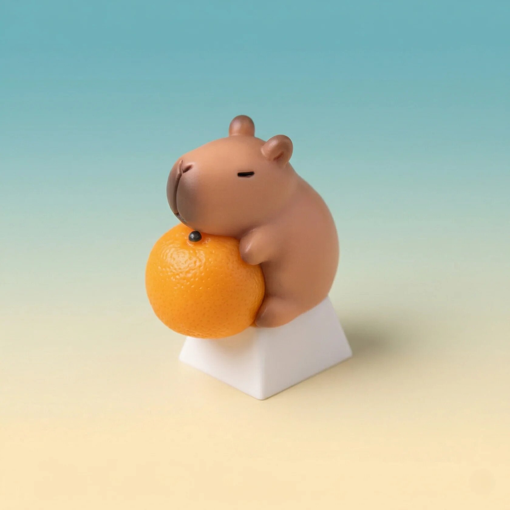 Набор клавиш Капибары для механической клавиатуры orange