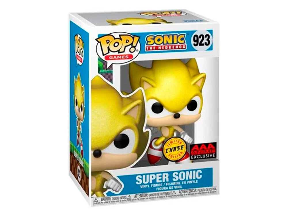Фигурка Funko Sonic the Hedgehog 71532 Фигурка Games: Super Sonic (Exc)