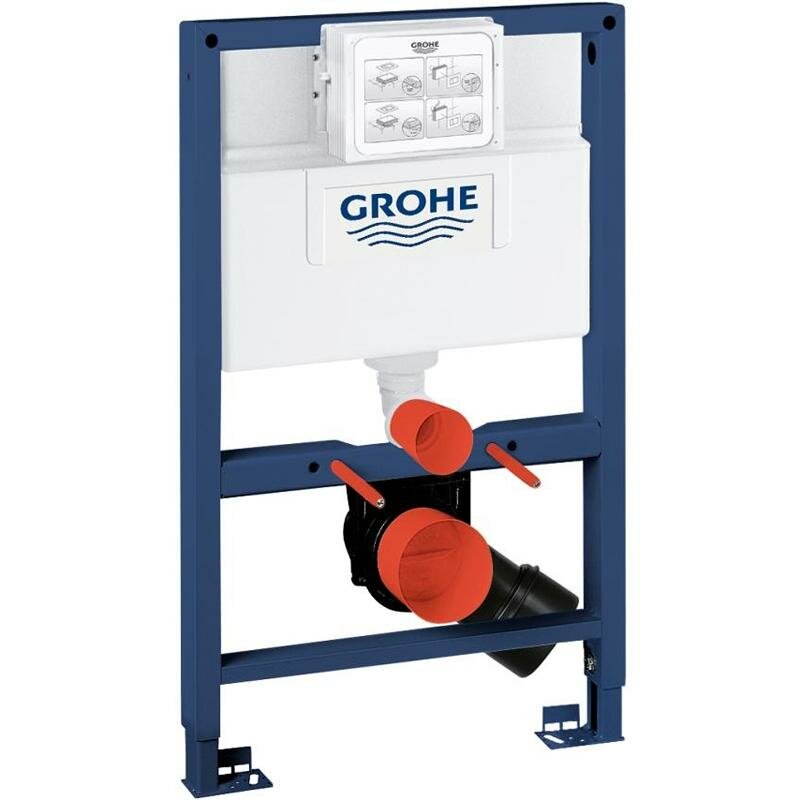 Инсталляция для унитаза Grohe Rapid SL 38526000 с бачком, без кнопки смыва