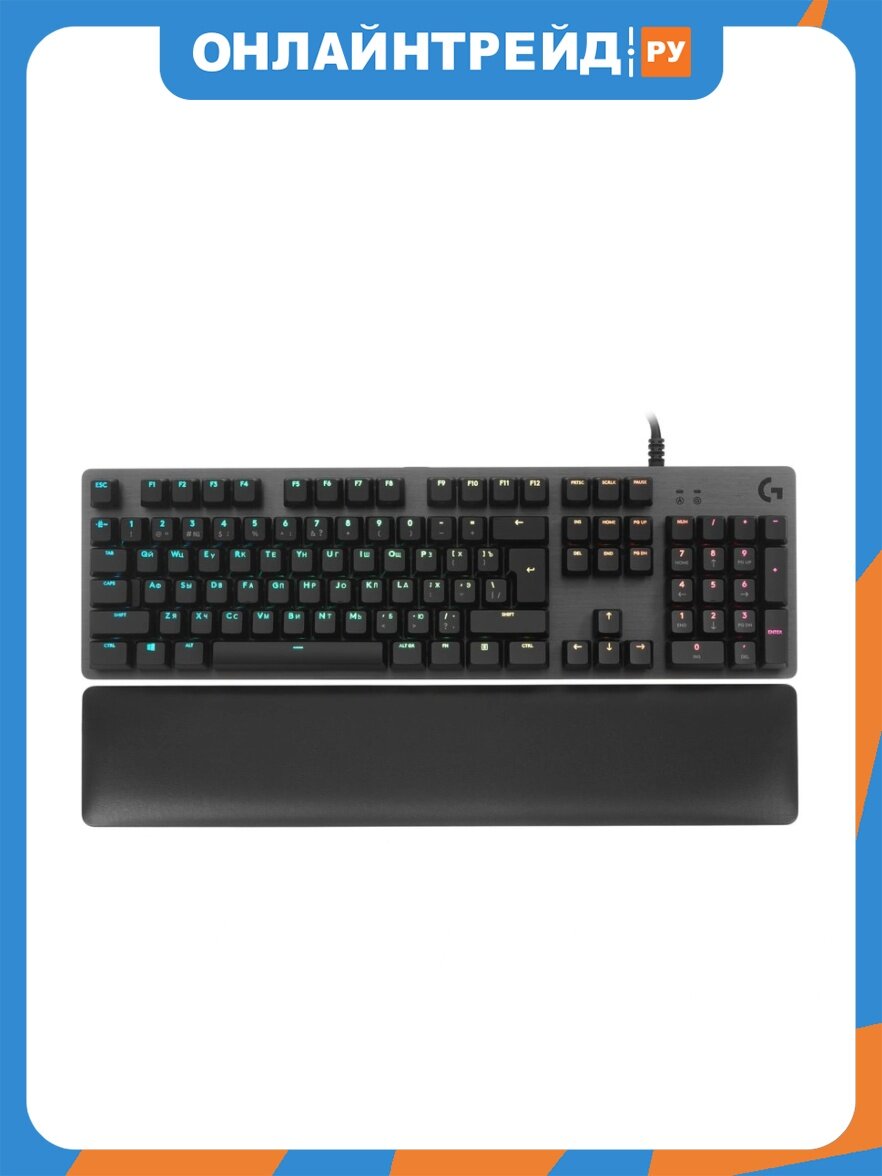 Клавиатура Logitech G513 Tactile (GX Brown switches) механическая черный USB