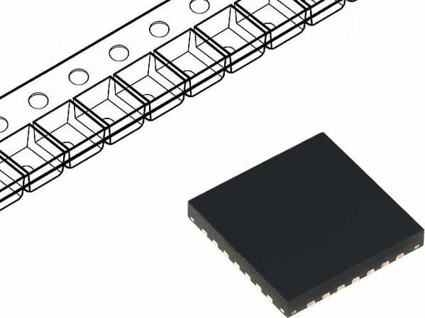 MICROCHIP USB2412-DZK ИМС драйвер HUB, USB 2.0, Full Speed, 3-3,6ВDC, QFN28, 1шт