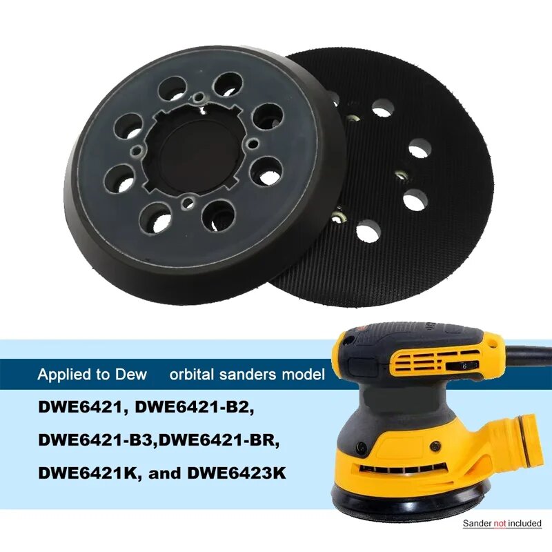 Резервная шлифовальная накладка VIBRATITE 5" 8 отверстий, 1pc