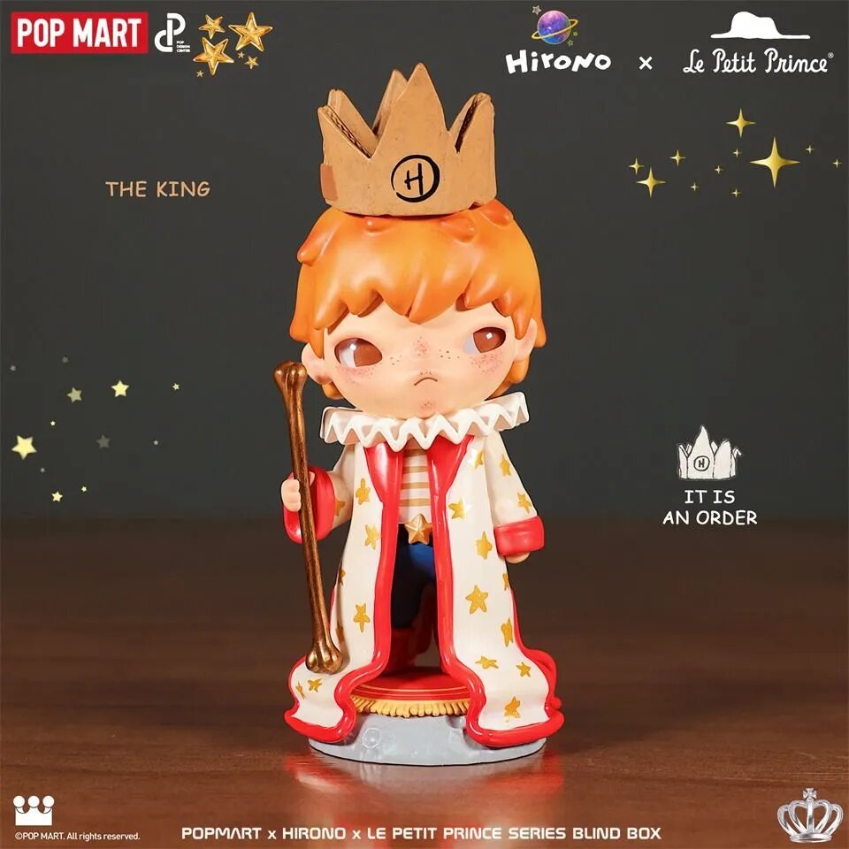 POP MART "The King" Hirono x Le Petit Prince Series Маленький принц Коллекционные фигурки