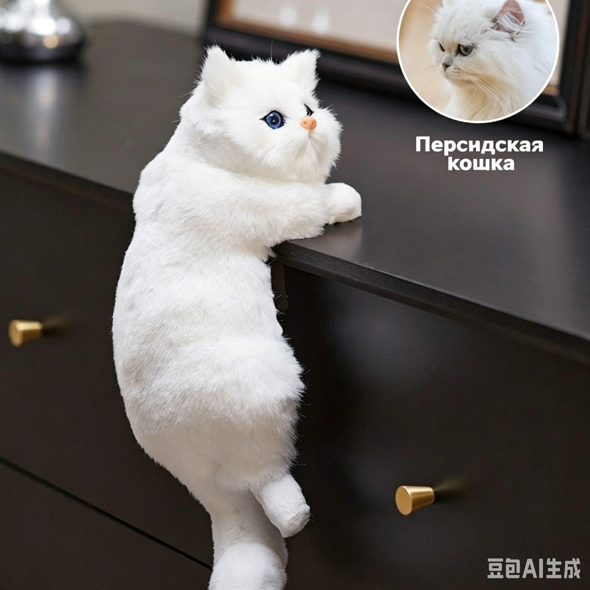Висячая плюшевая кошка Милый кот телевизор висит кот гостиная маятник креативная кукла плюшевая игрушка ins подвеска