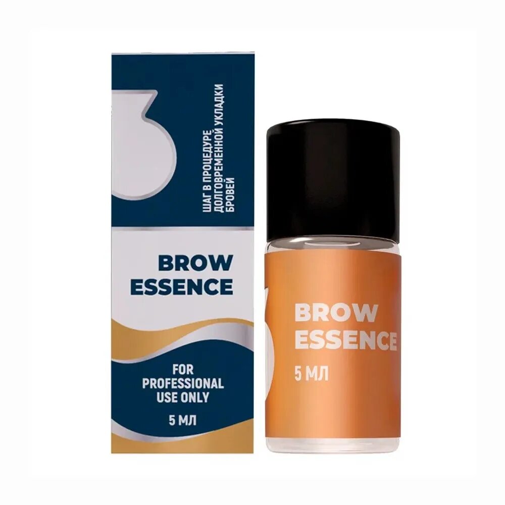 SEXY BROW PERM Состав №3 для долговременной укладки бровей BROW ESSENCE, 5 мл (Инноватор / Innovator / Cекси броу)