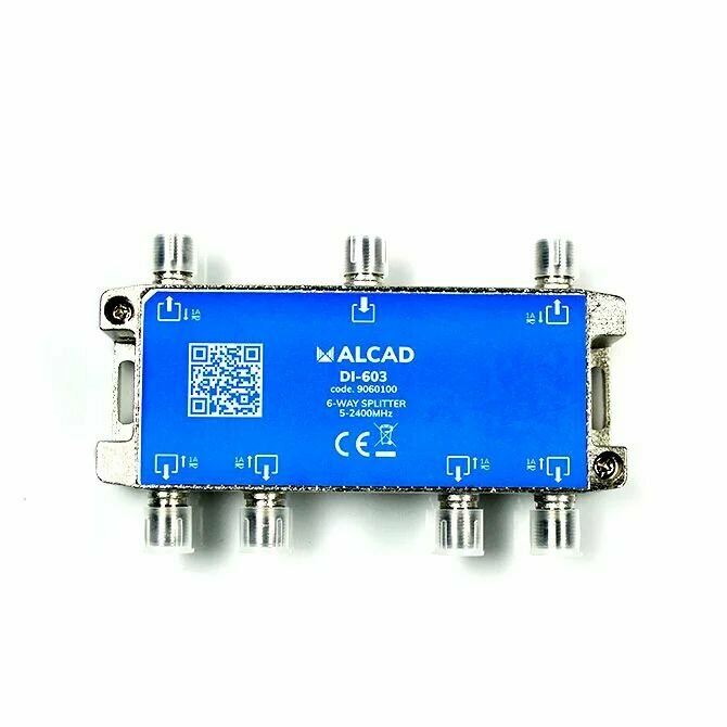 Делитель Alcad DI-603 на 6TV (TV-SAT)